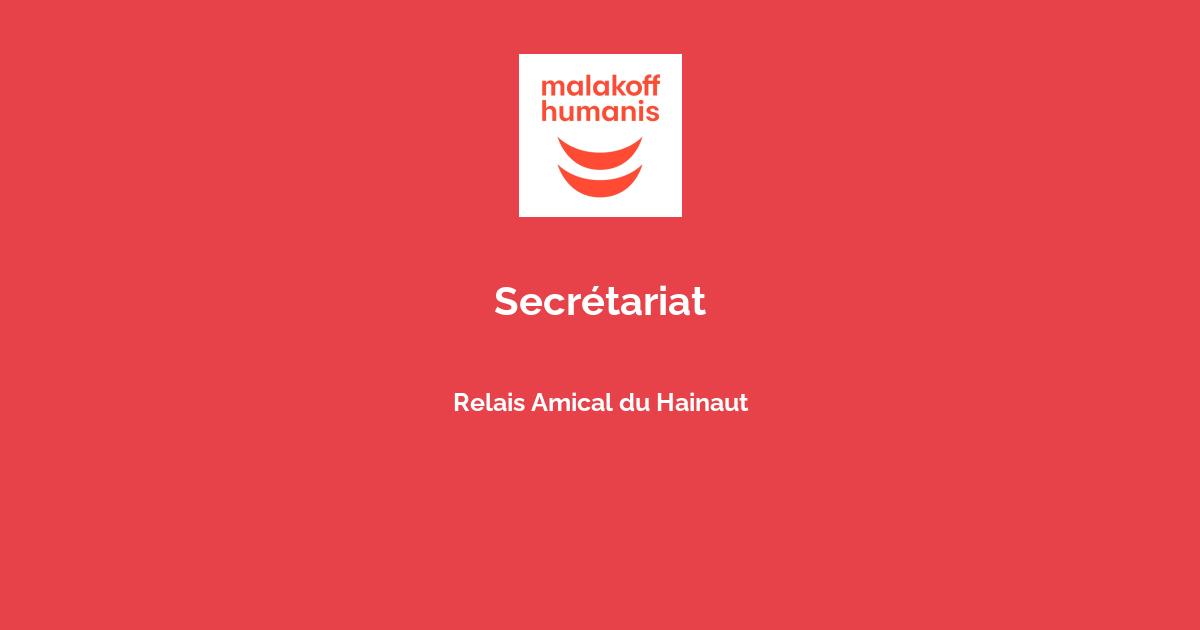 Secrétariat avec Relais Amical du Hainaut - Tâches administratives