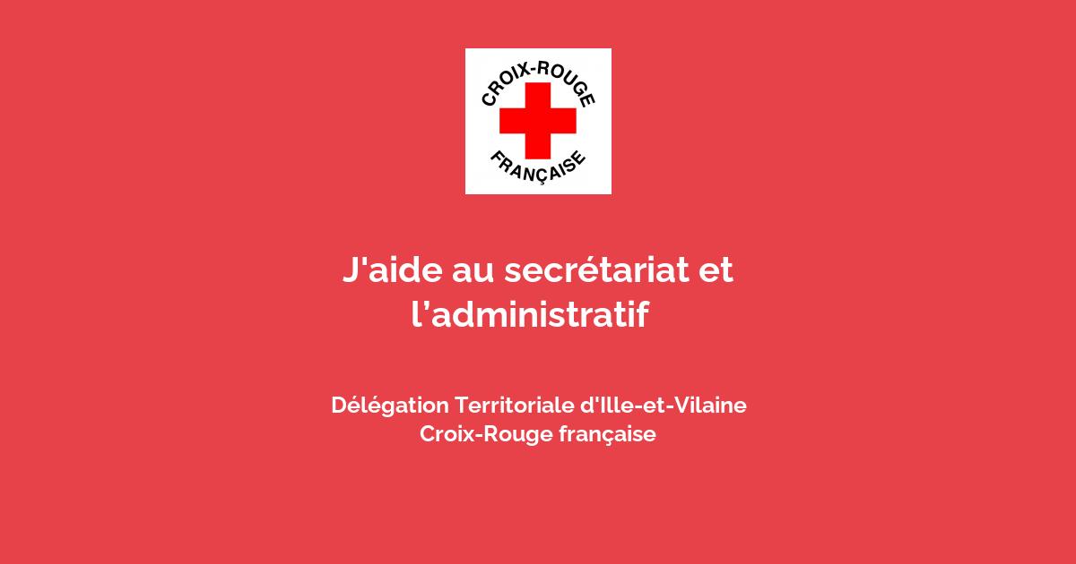J'aide au secrétariat et l’administratif 📝 avec Délégation Territoriale ...